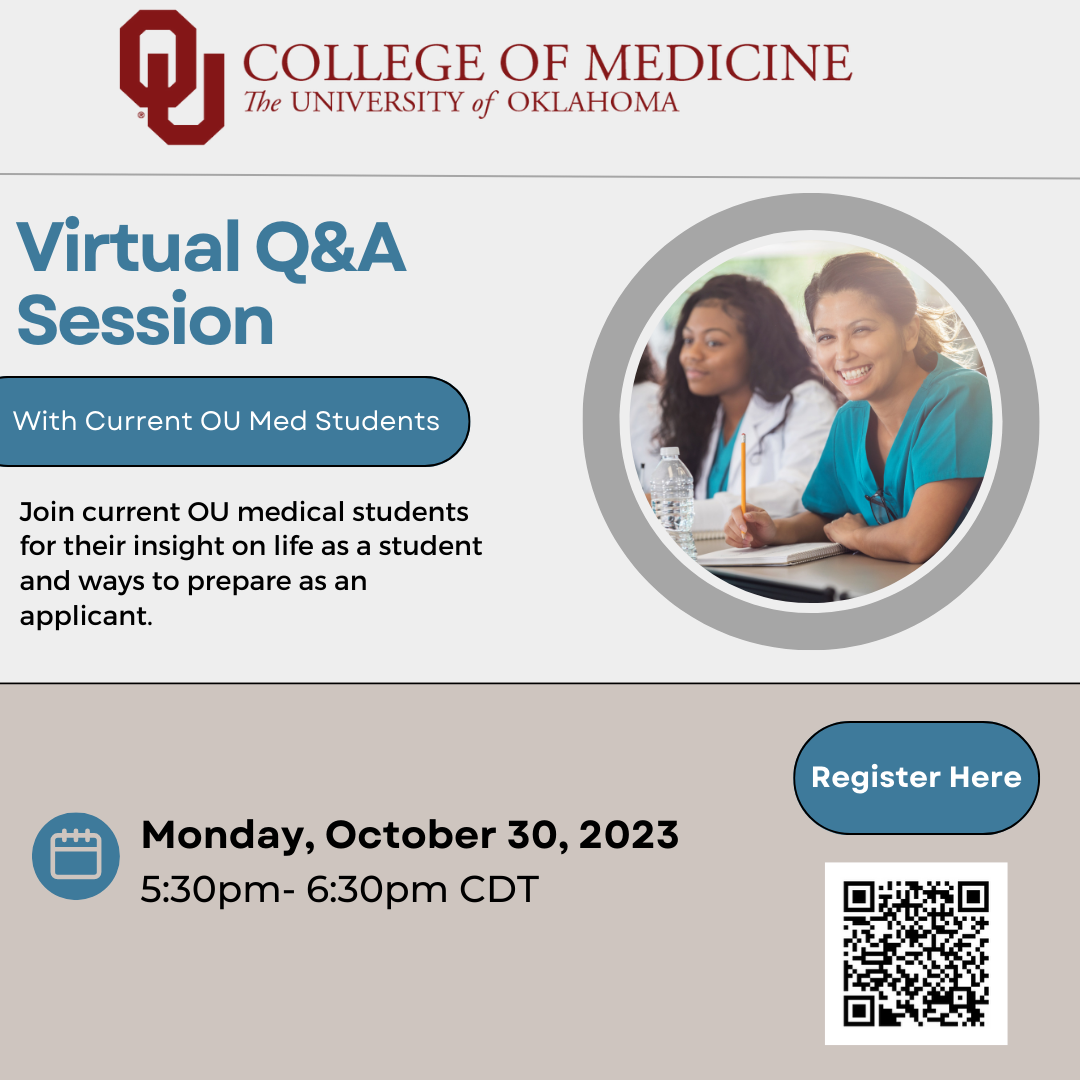 Virtual Q&A Session with Current OU Med Students
