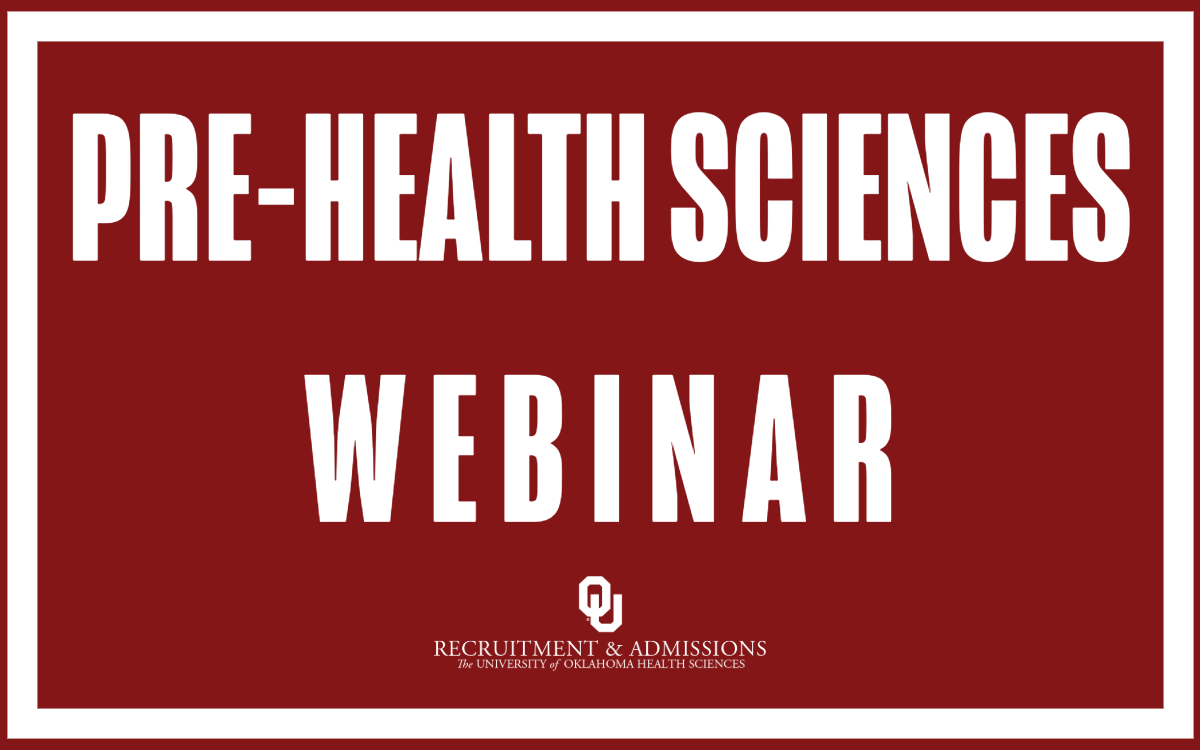 Pre-Health Sciences Webinar - Discover OU Health Sciences